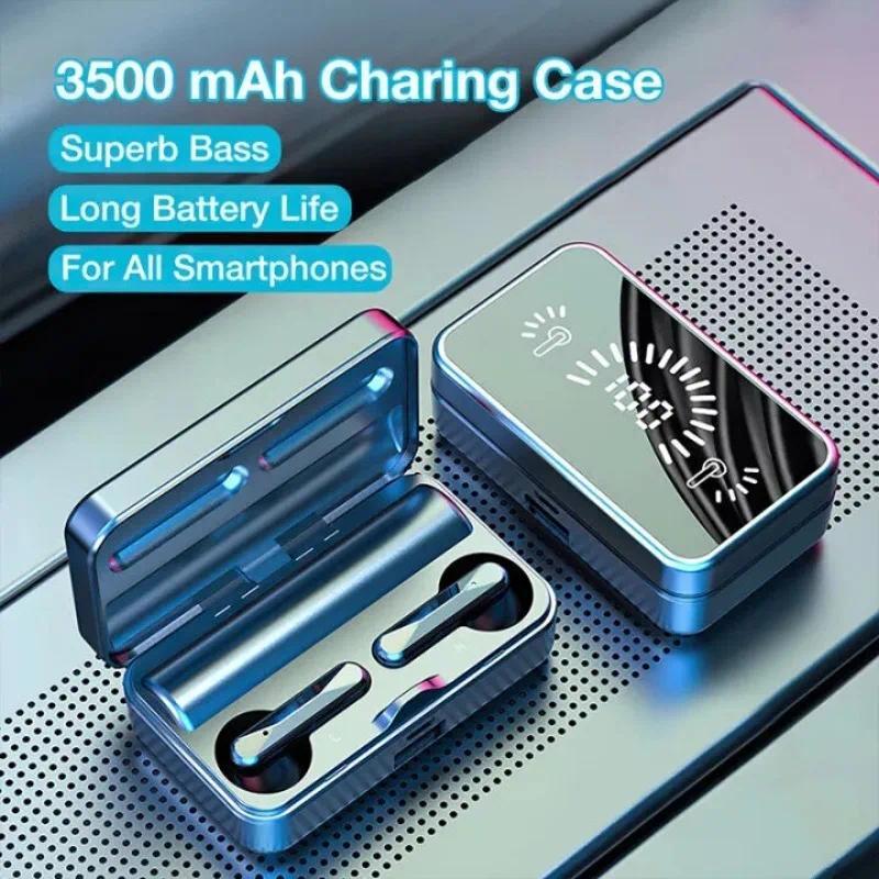 S20 TWS Bluetooth-Compatible Earphones Stereo Sport Headset Waterproof ...