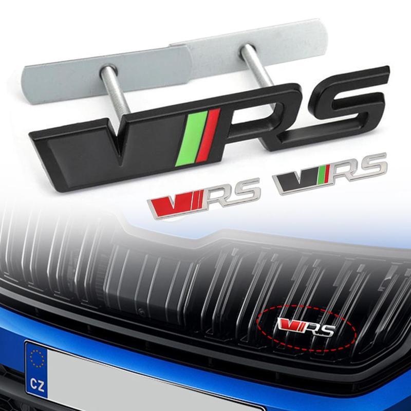 Car Sticker Rear Trunk Front Grill VRS Emblem Badge Logo For - TikTok ...