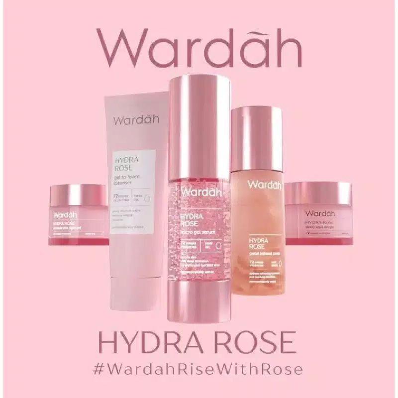 Wardah Hydra Rose Series I Ready Stock - TikTok Shop Malaysia
