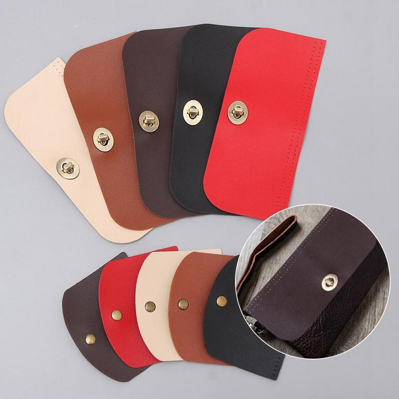 Women's Handmade DIY Flap Material Bag Flap Cover PU leather for ...