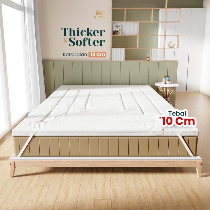 Promo Matras Protector Tebal Microgel Latex Silikon Premium Topper ...