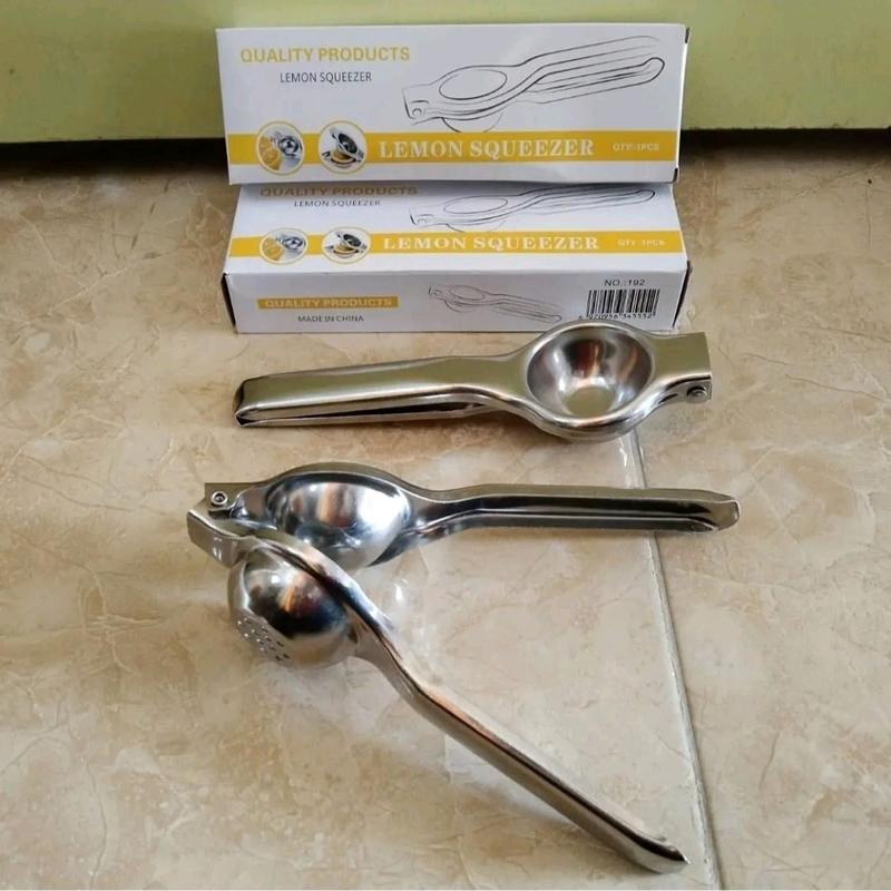 Perasan Lemon/ Alat Pemeras Jeruk Stainless - Shop | Tokopedia