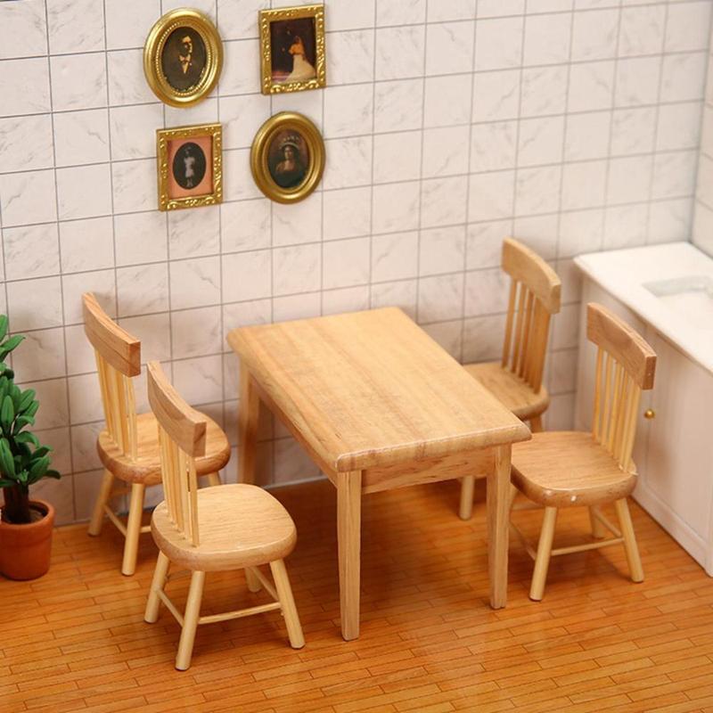 Perabot Rumah Anak Patung, Hiasan Miniatur Kecil, Perabot Rumah ...