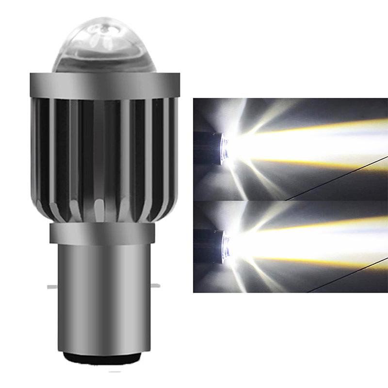 Mentol Lampu Depan Motosikal, LED H4 dan H6 BA20D, CSP, Puti - TikTok ...