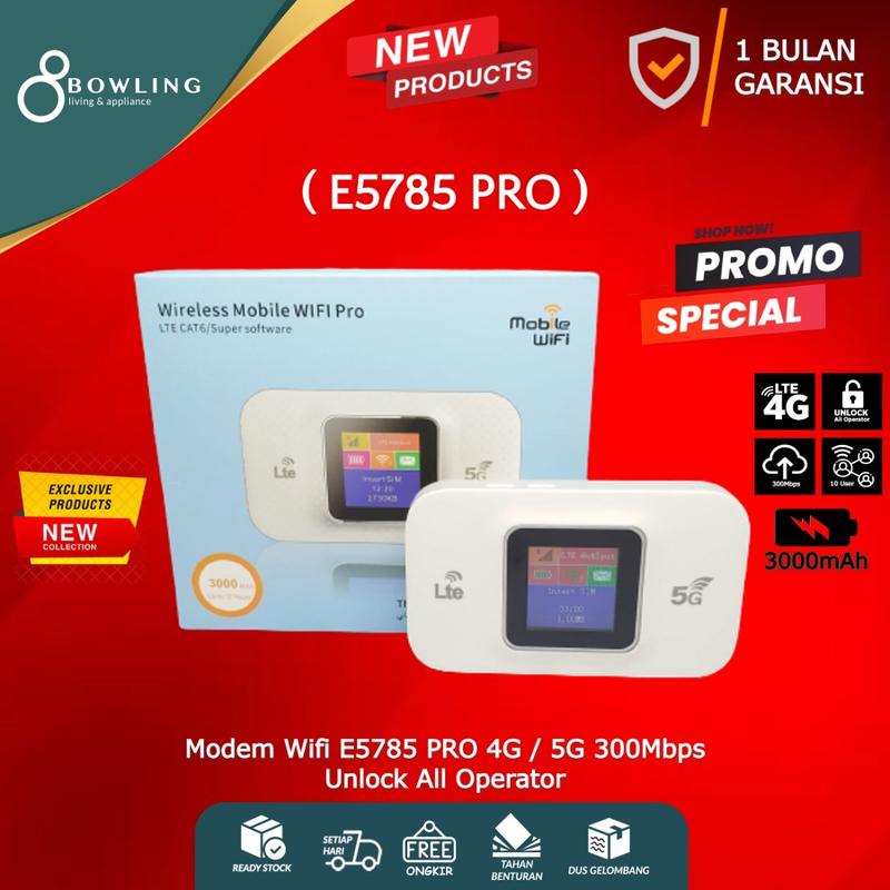 Modem Wifi E5785 PRO Mifi 4G / 5G 300 Mbps Unlock All Operator - Shop ...