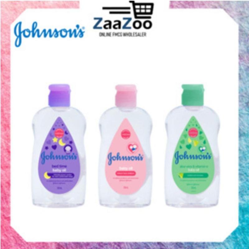 Johnson's Baby Oil 50ml / 125ml / Regular / Bedtime / Aloe Vera ...