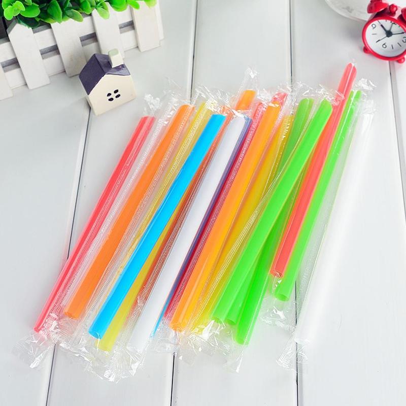 Straw Pakai Buang, Saiz Lebih Besar, Straw Teh Buih Berwarna - TikTok ...