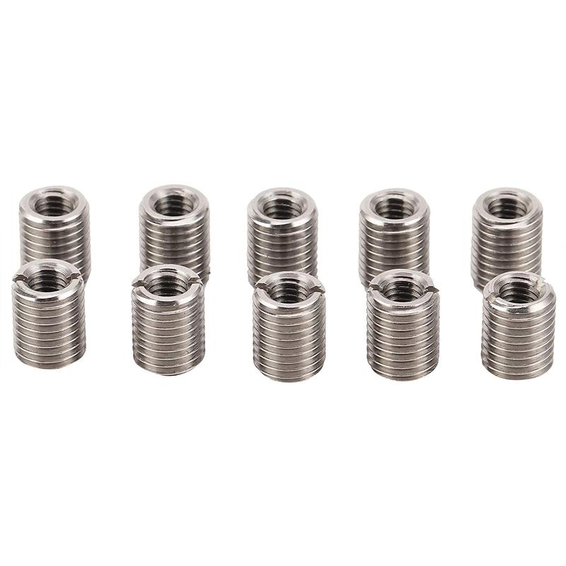 10 Pieces of External Fine Tooth Restoration Nut, Inner M5 Outer ...
