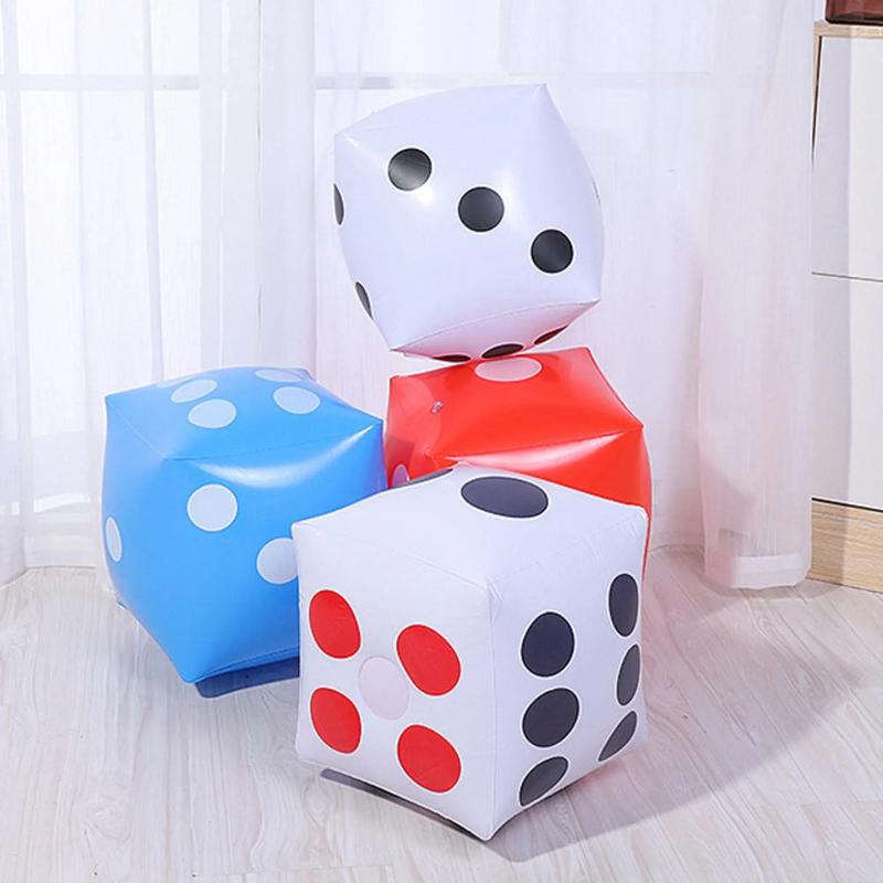 Large Inflatable Dice Beach Garden Party Game Toy Activity Atmosphere ...