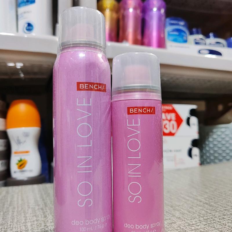 Bench so inlove deo body spray 50ml / 100ml - TikTok Shop Philippines