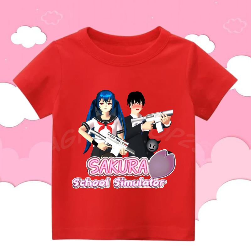 BAJU KAOS ATASAN ANAK SAKURA SCHOOL SIMULATOR Fashion - Shop | Tokopedia