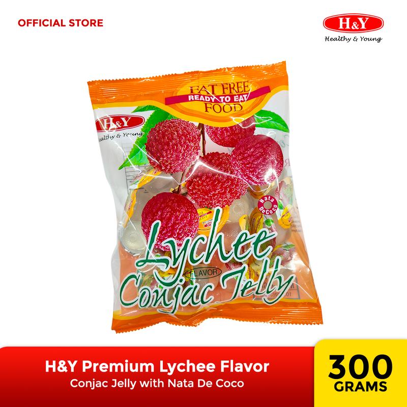 H&Y Premium Conjac Jelly Lychee Flavor 300g - TikTok Shop Philippines