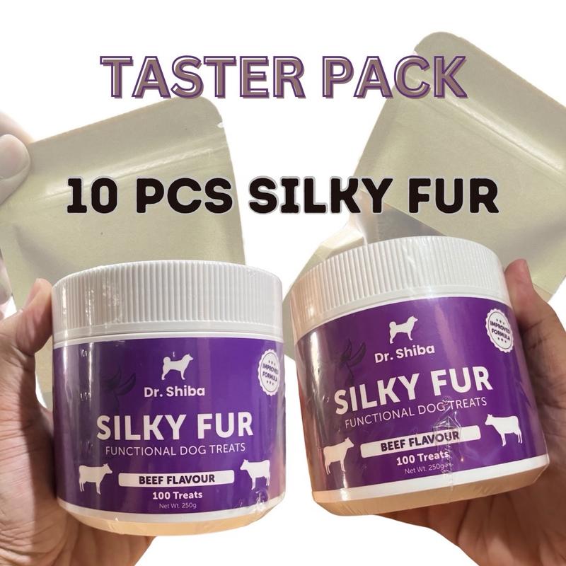 DR SHIBA 10 SILKY FUR TASTER PACK TINGI ONLY NASA PACK NASA POUCH ...