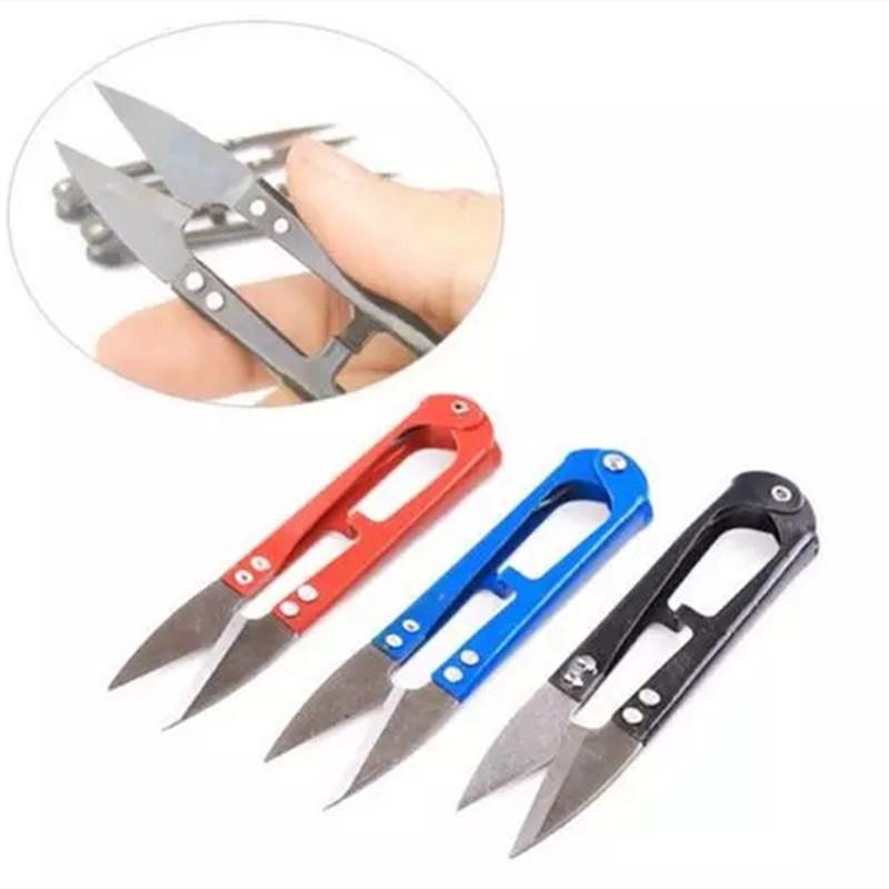 Color U-Shaped Scissors Spring Yarn Scissors Cross Stitch U-Shaped ...