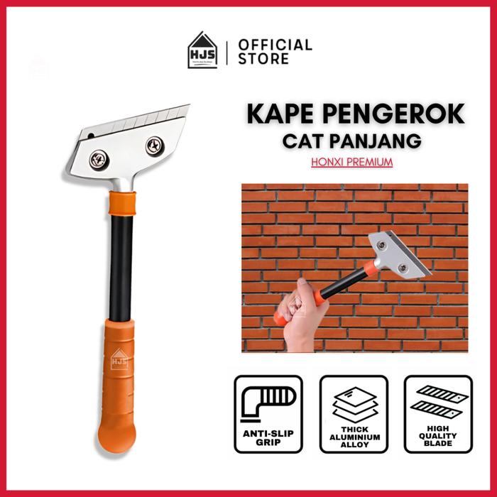 Promo [HJS] Kape Cat Pisau Dempul Pengerok Cat Panjang / Scraper Kapi ...