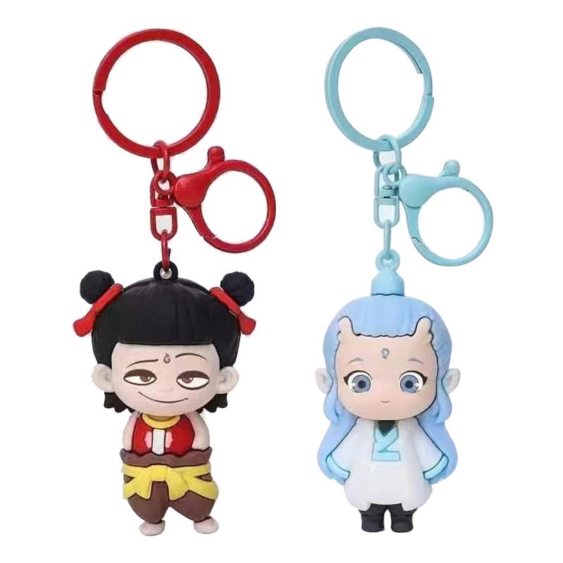 2025 New NeZha2 Series Keychain, NeZha Movie Figurine, Anime - TikTok Shop