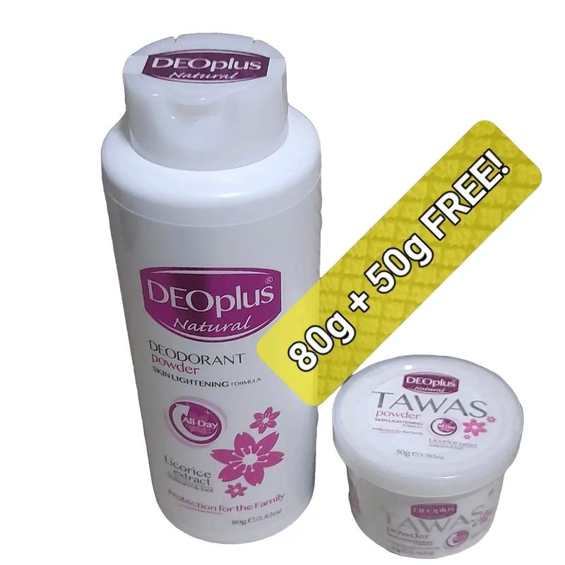 DEOPLUS powder deodorant 80g + 50g For underarm and foot wit - TikTok ...