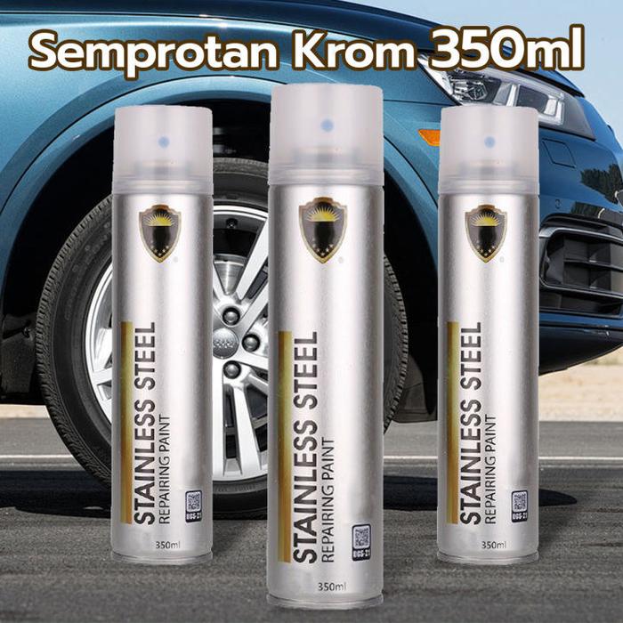 Promo 350 ML Cat Semprot Chrome Sapporo Chrome Spray Paint Anti Karat ...