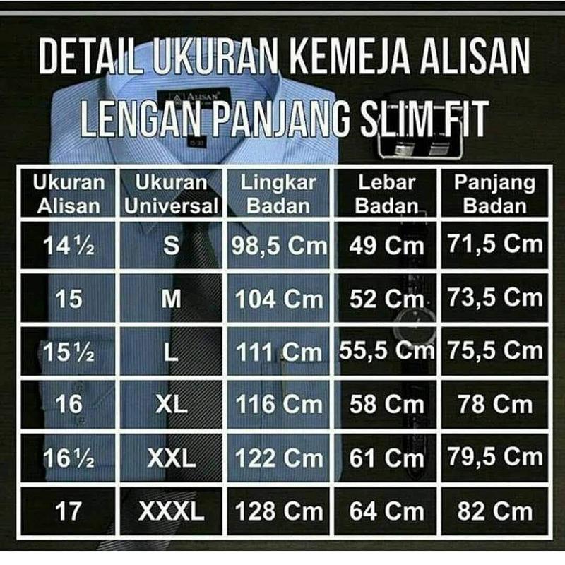 Kemeja Alisan Original Slim Fit Doby Coklat Muda Lengan Panjang - Shop ...