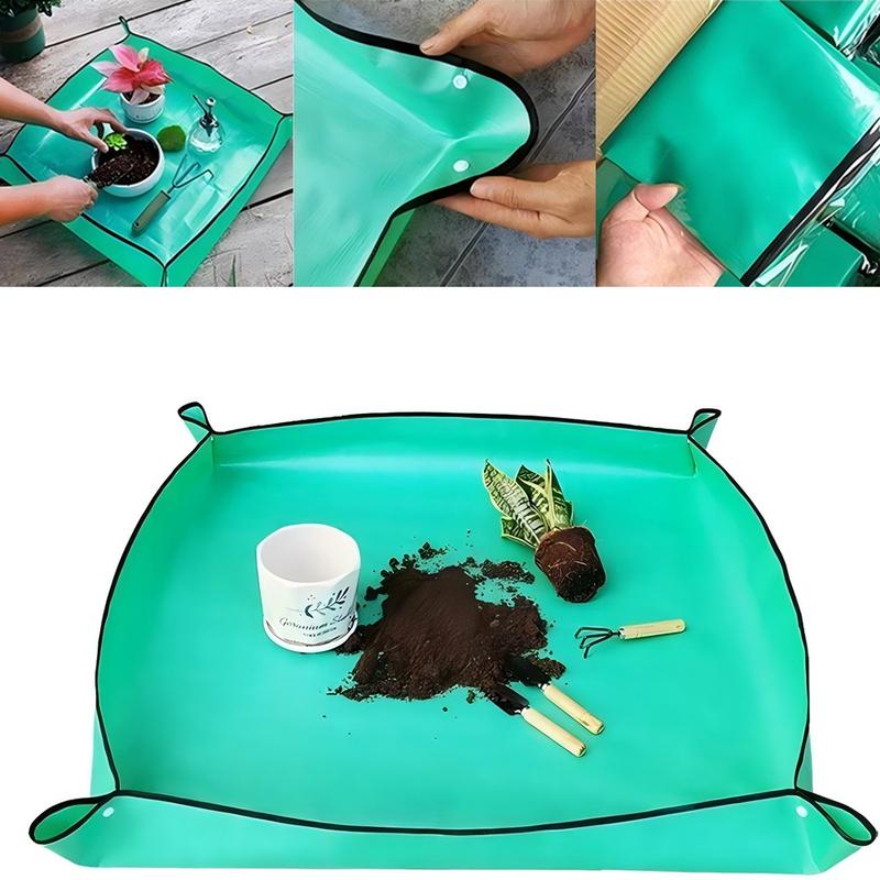 Planting Operate Mat Plant Flower Pot Mat Waterproof Plant Repotting ...