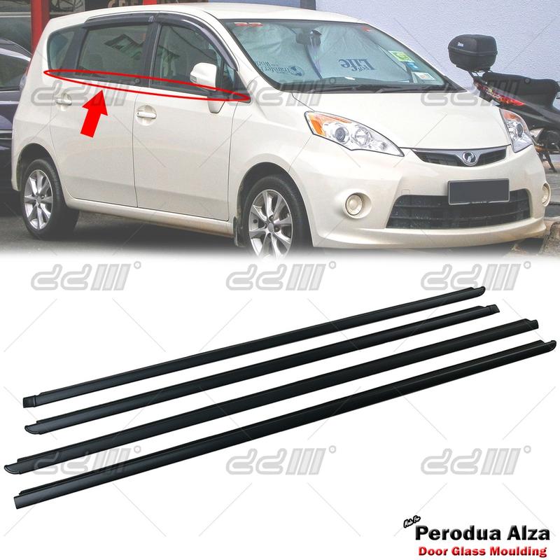 [NEW] Door Window Trim Moulding Perodua Alza Door Lining Getah - TikTok ...