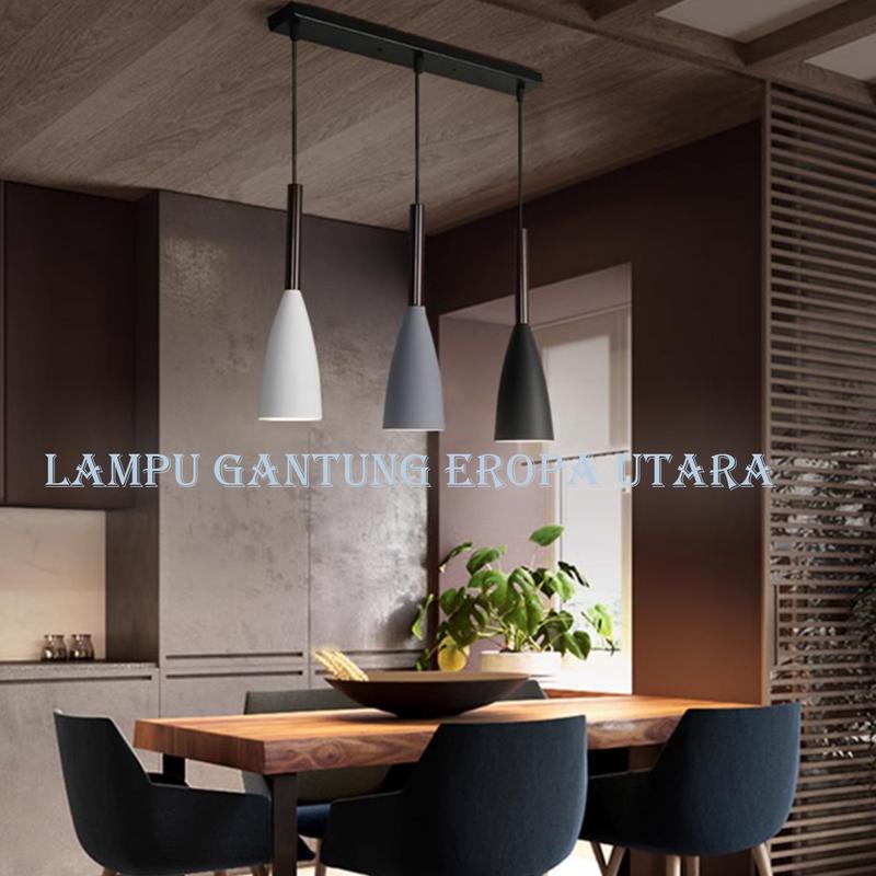 COD Lampu Gantung Minimalis Lampu Gantung Dapur Lampu bar 3 in - Shop ...