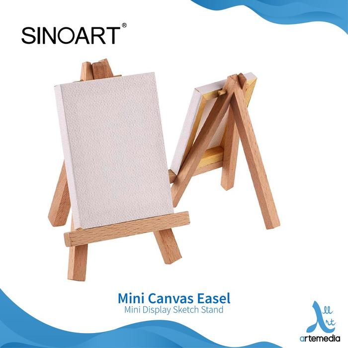 Jual Sinoart Easel Mini Canvas and Mini Display Easel - Kota Bandung ...