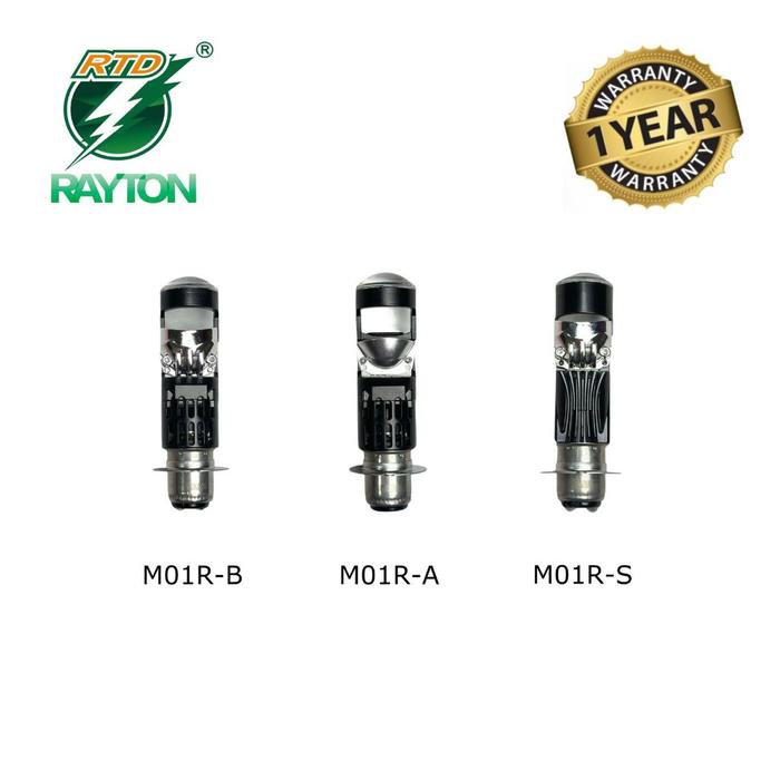 Promo RTD Rayton Mini Proji Led Otomotif Motor M01R-A/B/S NON KIPAS DAN ...