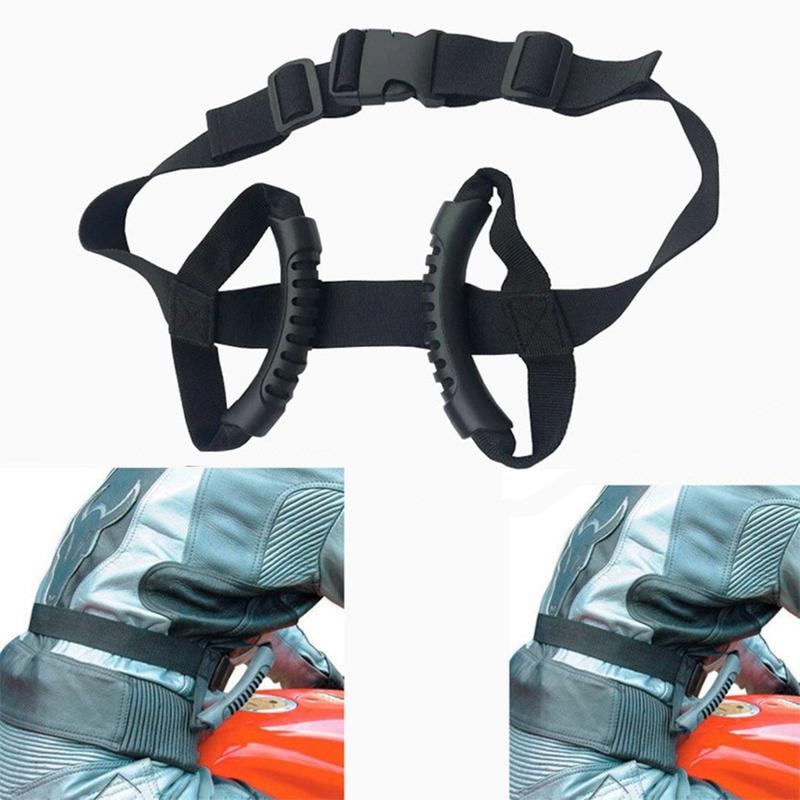 Motorcycle Passenger Harness Adjustable Waist Safety Strap Adjustable ...