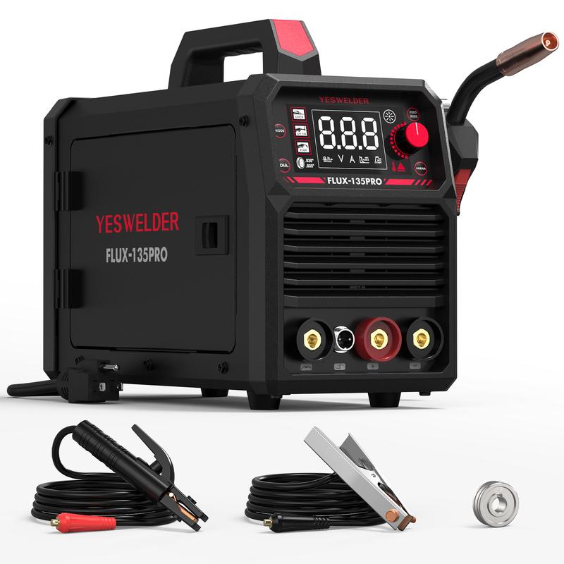 YESWELDER 135Amp 110V Flux Core MIG Welder, FLUX-135PRO Gasless ...