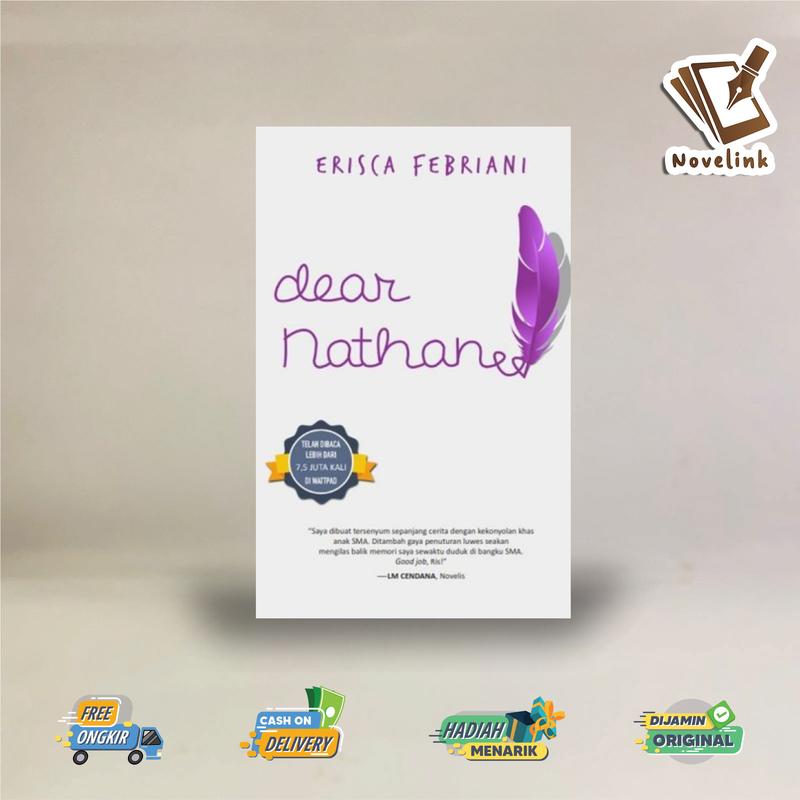 Novel Dear Nathan - ERISCA FEBRIANI - Best Media - Shop | Tokopedia