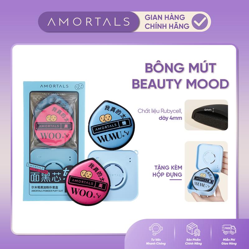 《Amortals Vietnam》Bông Mút Trang Điểm AMORTALS Đen Cao Cấp - - TikTok ...