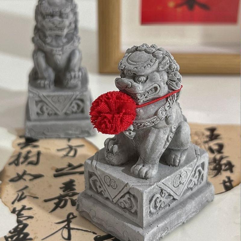 Feng Shui A Pair Fu Dogs Fu Dog For Protection Home Office Store ...