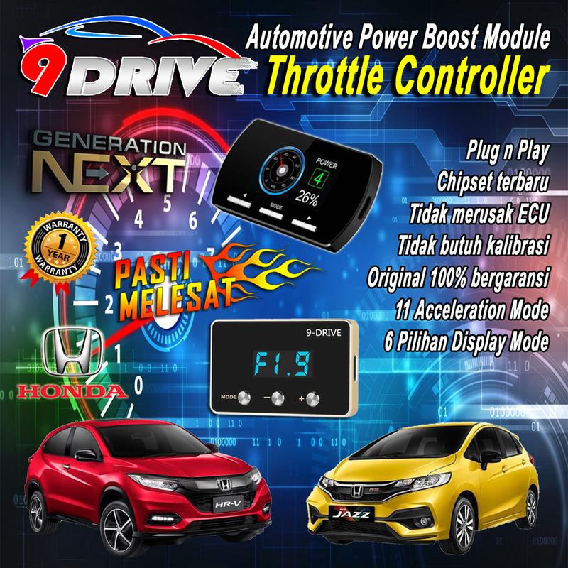 9 DRIVE THROTTLE CONTROLLER PIGGYBACK HONDA 838 CONTROL REMA - Shop ...