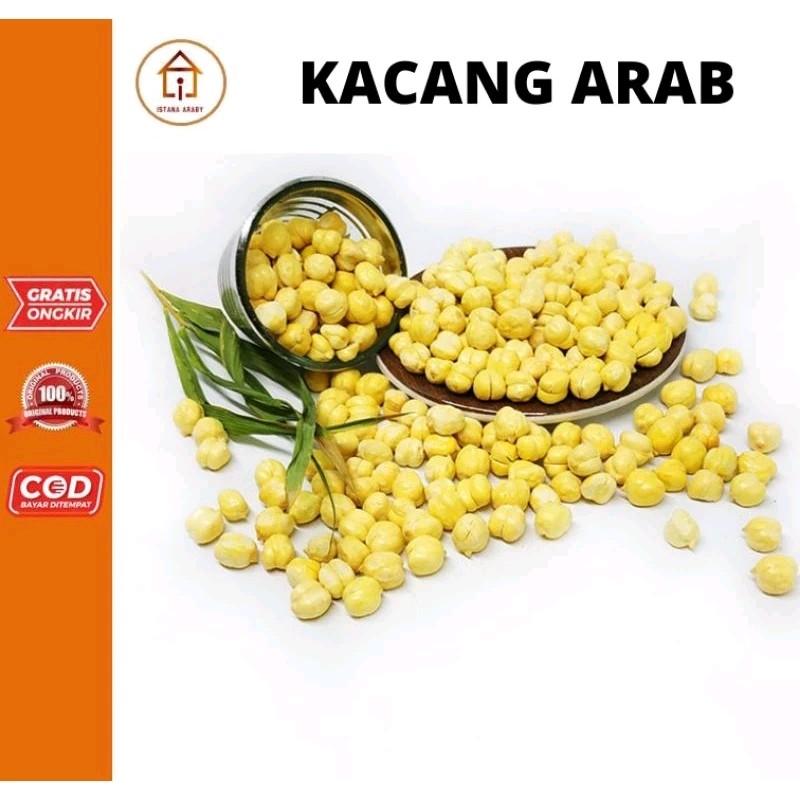 KACANG ARAB 100 GRAM/KACANG PUTIH/KACANG ORIGINAL/CEMILAN SEHAT - Shop ...