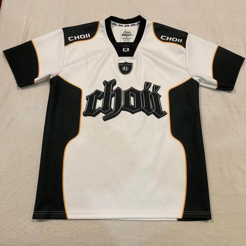 2024 New Choii Jersey Retro Collar Viral Jersey Polyester Fiber ...