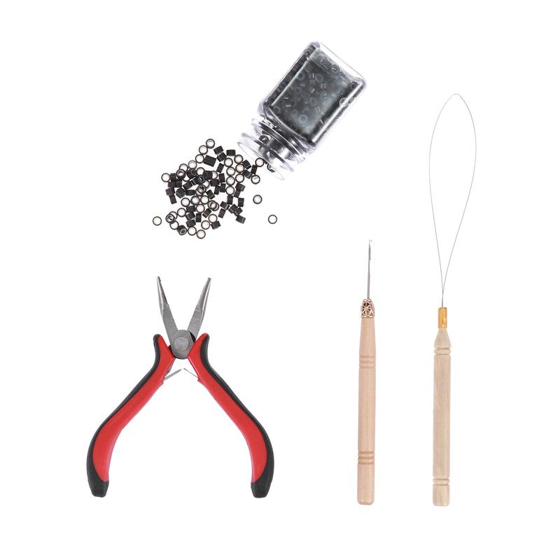 Professional Hairdressing Kit Micro Rings Extension Tool Tools - TikTok ...