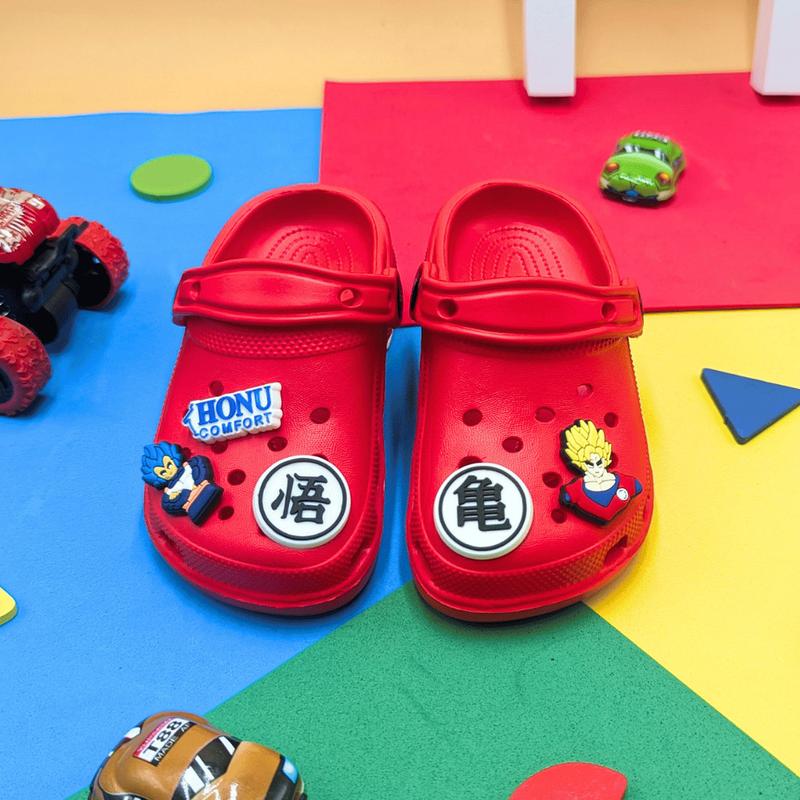 [HONU COMFORT] Anime Dragon Character Clogs Sandals for Boys - TikTok ...