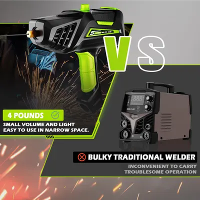 Welding Machine Saker 110V Portable Arc Welder - 20-120A Adjustable ...