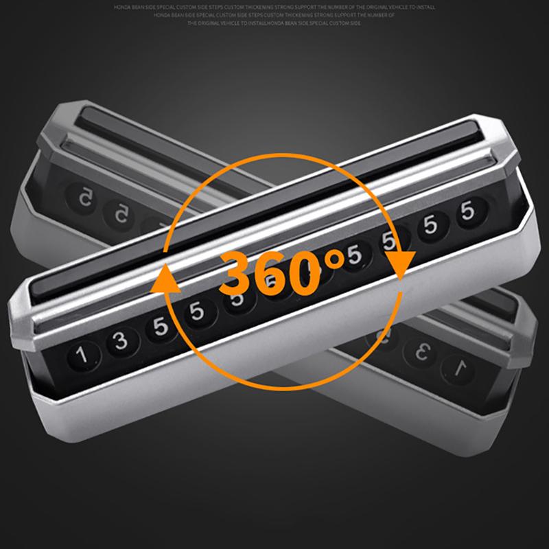 High quality Car Temporary Stop Card Parking Sign With Magnetic ...