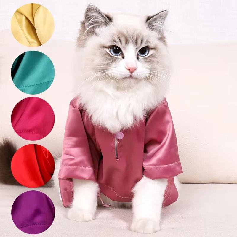 Cat Accessories Elastic Cat Fashionable Clothes Soft Breathable ...