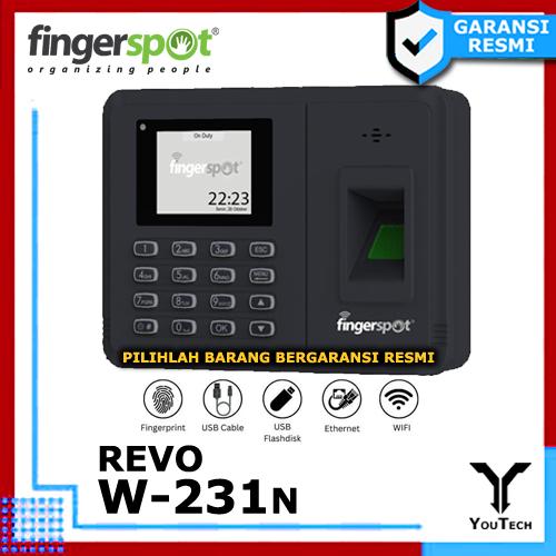 Mesin Absensi Fingerspot Revo W-231N WIFI - Shop | Tokopedia