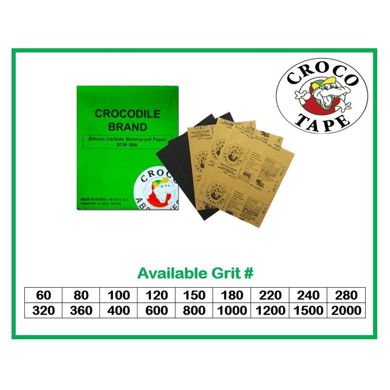 CROCODILE SAND PAPER sold per piece - TikTok Shop Philippines