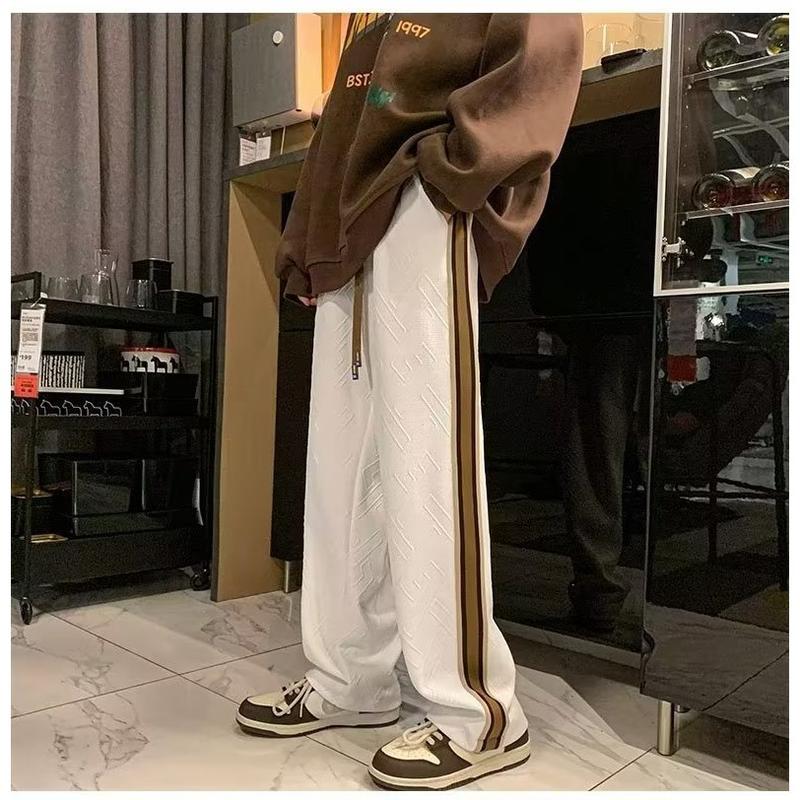 Seluar Kasual, Penyambungan Rekaan Cantik, Untuk Lelaki, Corak - TikTok ...