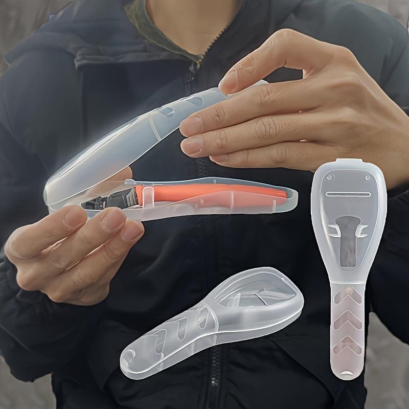 Portable Travel Razor Case - Durable Plastic Storage Container - TikTok ...