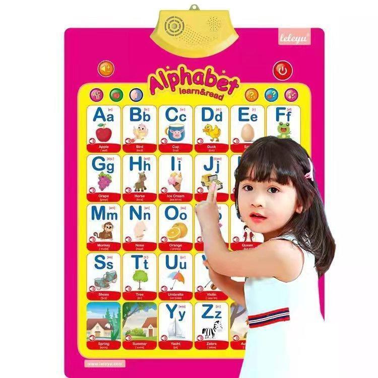 Alphabet chart for kids COD Children's Vocal Chart Alphabet with Sound ...