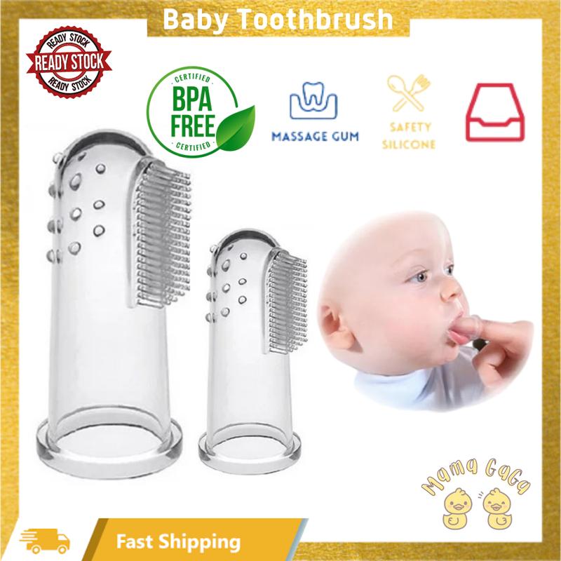 Baby Finger Toothbrush baby toothbrush silicone Baby Soft Child ...