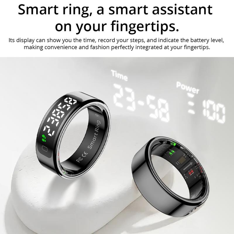 smart ring Screen Display 1ATM waterprooccurate health Motion ...