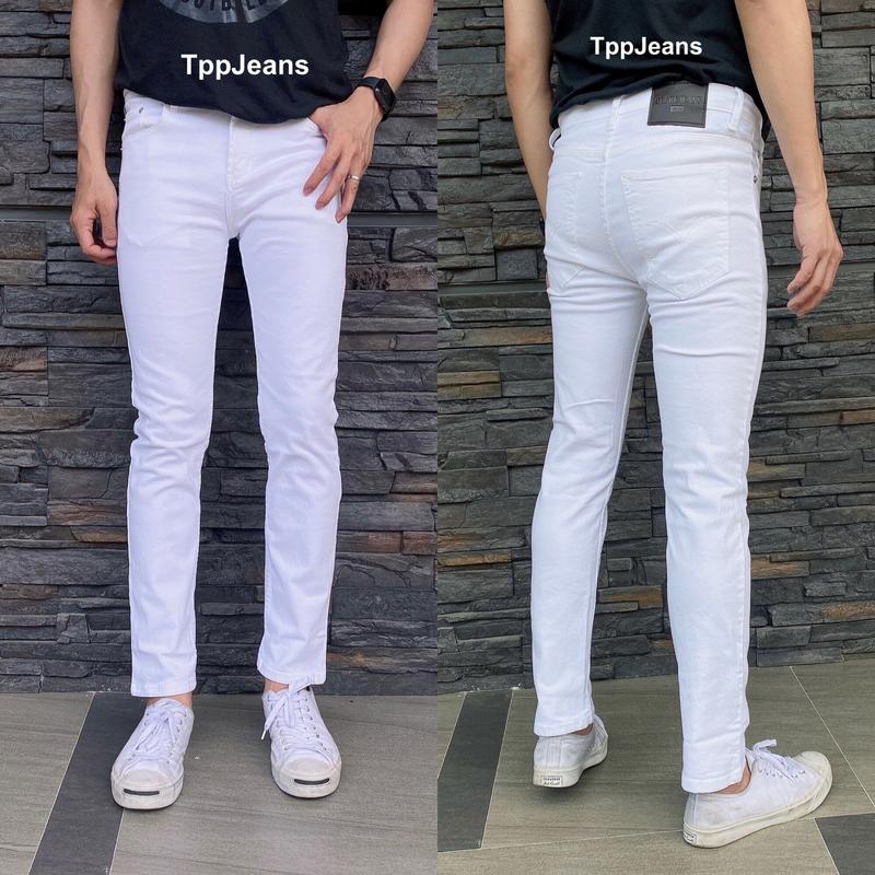 Tppjeans - seluar jeans putih langsing, seluar jeans regangan, - TikTok ...