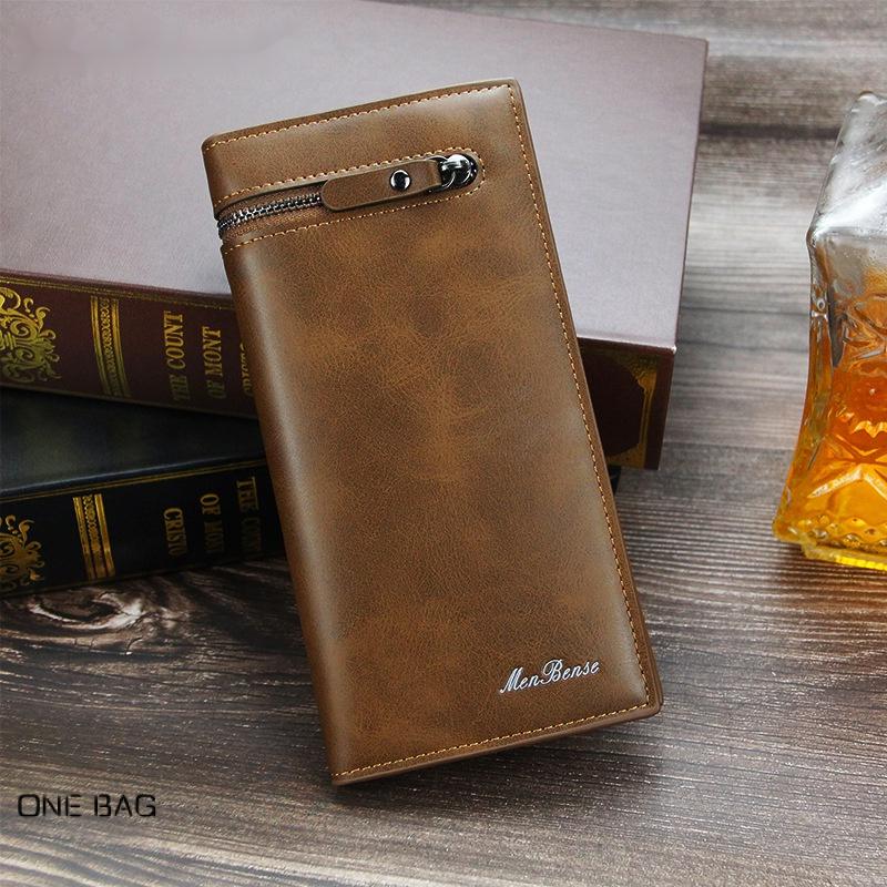 Dompet Bahan Pu Lelaki, Dompet Pelbagai Fungsi Kapasiti Besar, - TikTok ...